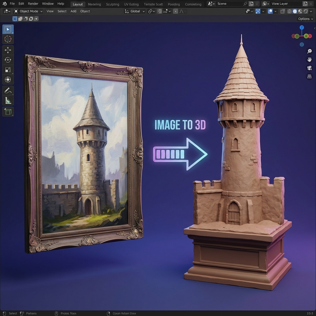 Copilot 3D: Professional AI 3D Model Generator | Free 3D Tool